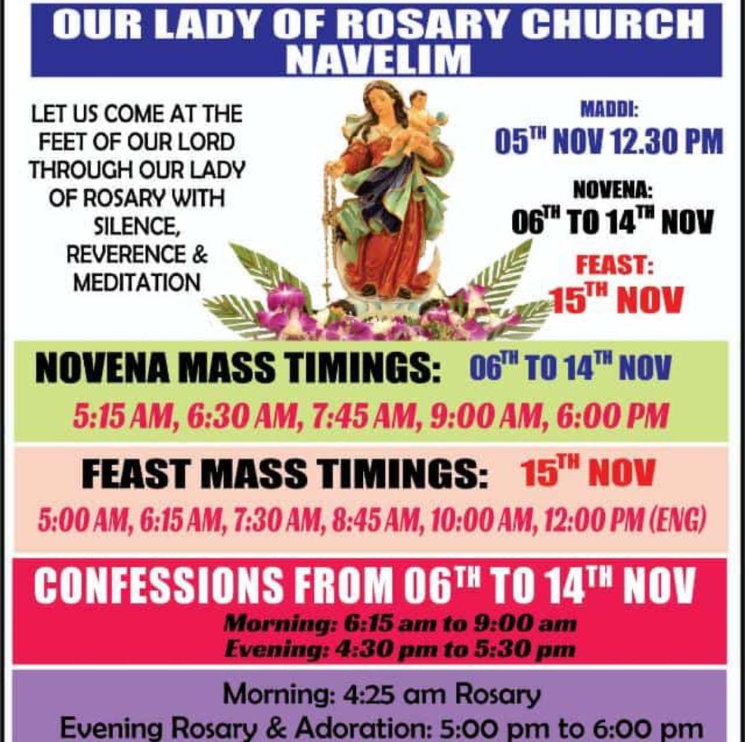Our Lady of Rosary Church – Navelim, Goa
